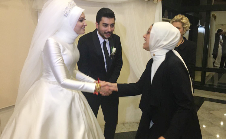Cumhurbaşkanı Erdoğan, Polat ve Elmacıgil çiftinin nikah şahidi ...
