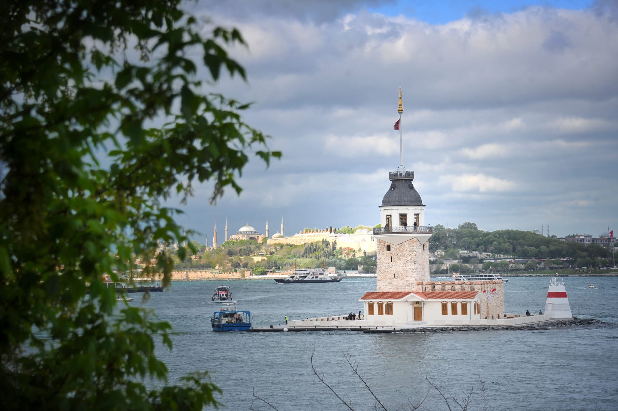 Kız Kulesi, Sultan II. Mahmut dönemindeki orijinal haline kavuştu ...
